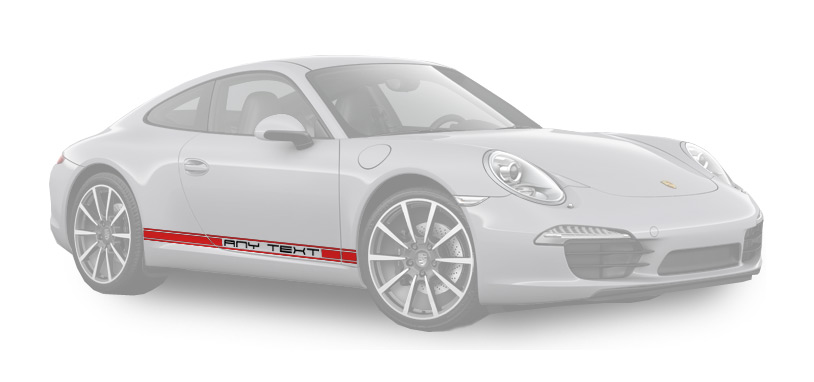 Porsche Decals, Porsche 911 991 Graphics, Stripes, Stickers and much ...