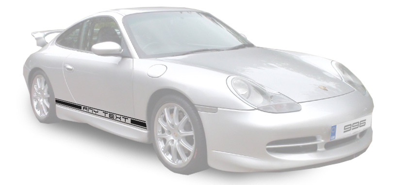 Porsche Decals, Porsche 911 996 Graphics, Stripes, Stickers and much ...