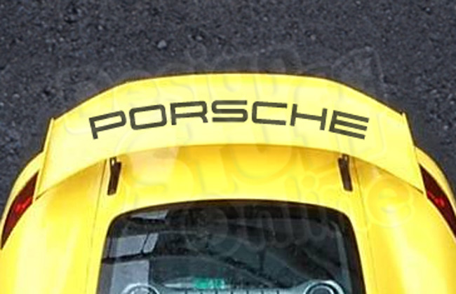 Porsche Cayman Decals, Porsche 981 Graphics, Stripes, Stickers and much ...