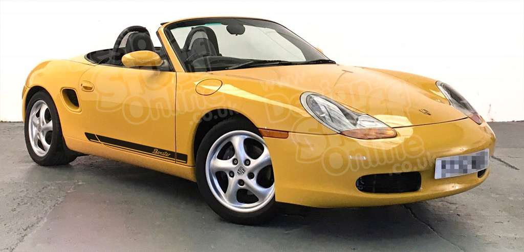 Porsche Boxster Decals, Porsche 986 Graphics, Stripes, Stickers and ...