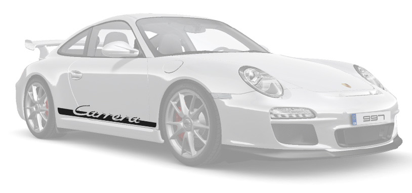 Porsche Decals, Porsche 911 997 Graphics, Stripes, Stickers and much ...