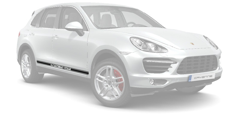 Porsche Decals, Porsche Cayenne Graphics, Stripes, Stickers and much ...
