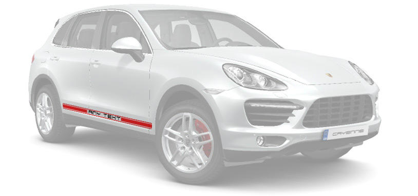 Porsche Decals, Porsche Cayenne Graphics, Stripes, Stickers and much ...